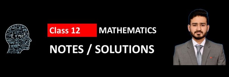 Class 12 Math Solutions | National Book Foundation - Math World